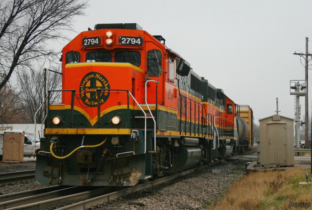 Westbound BNSF Local Train